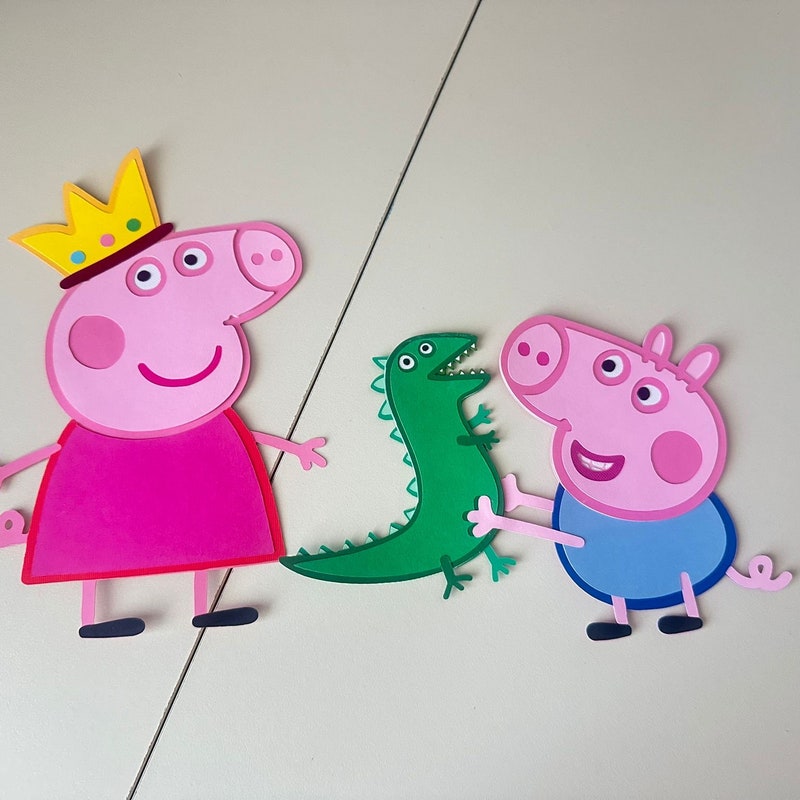 Peppa Pig Svg - Etsy UK