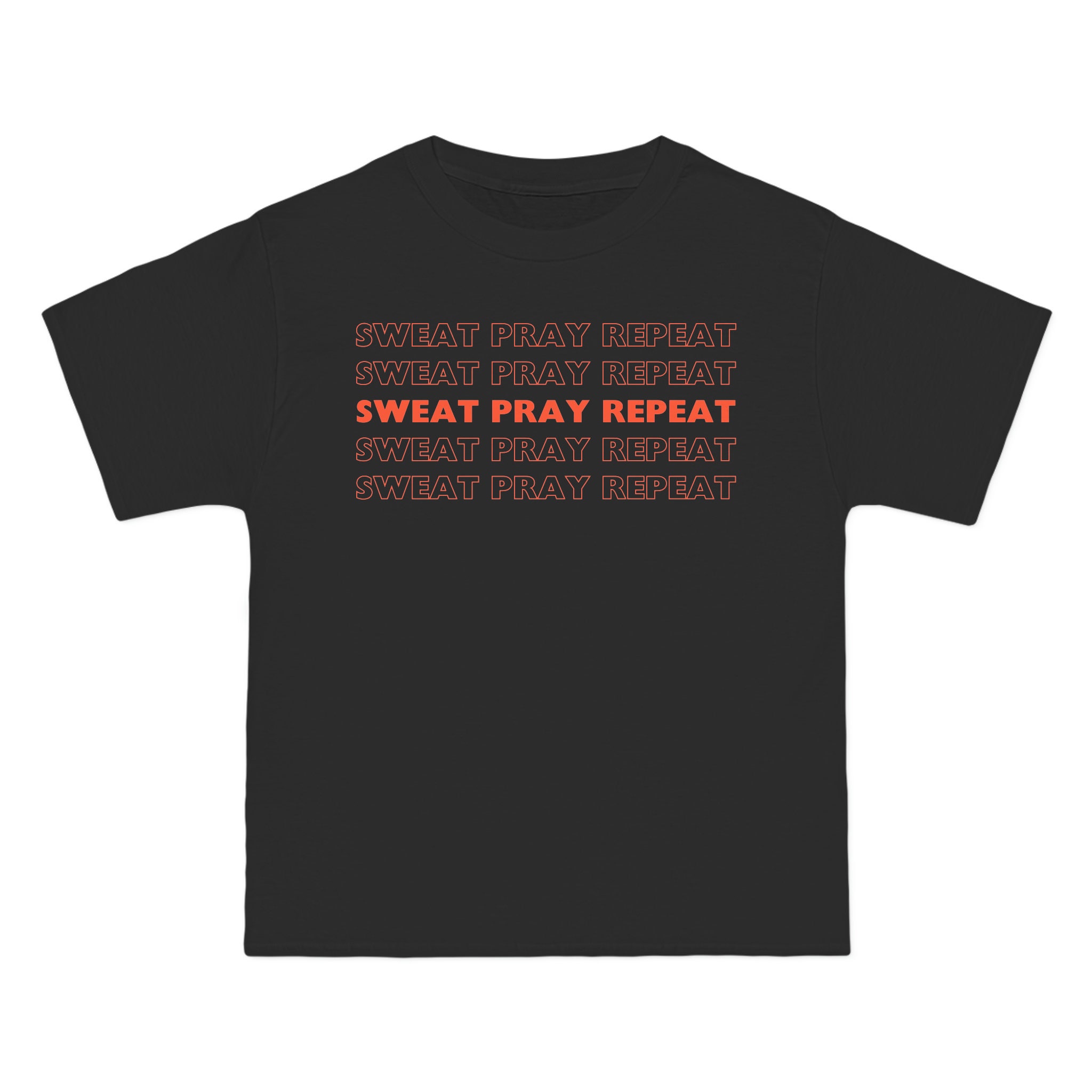 Sweat Pray Repeat Tshirt, Gym Pump Cover, Womens Pump Cover, Christian ...