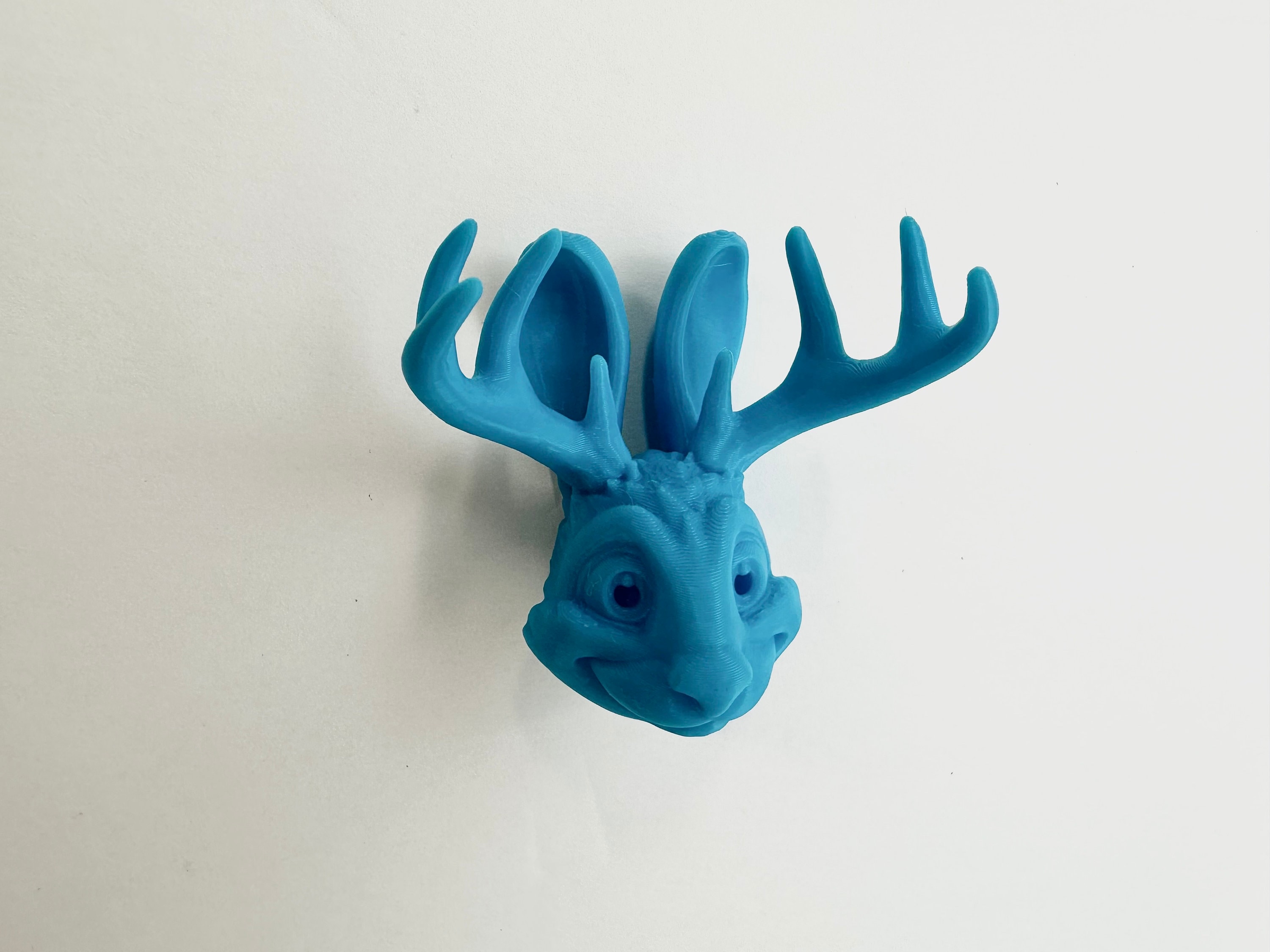 3D Printed Jackalope Head Magnet Fridge Magnet - Etsy