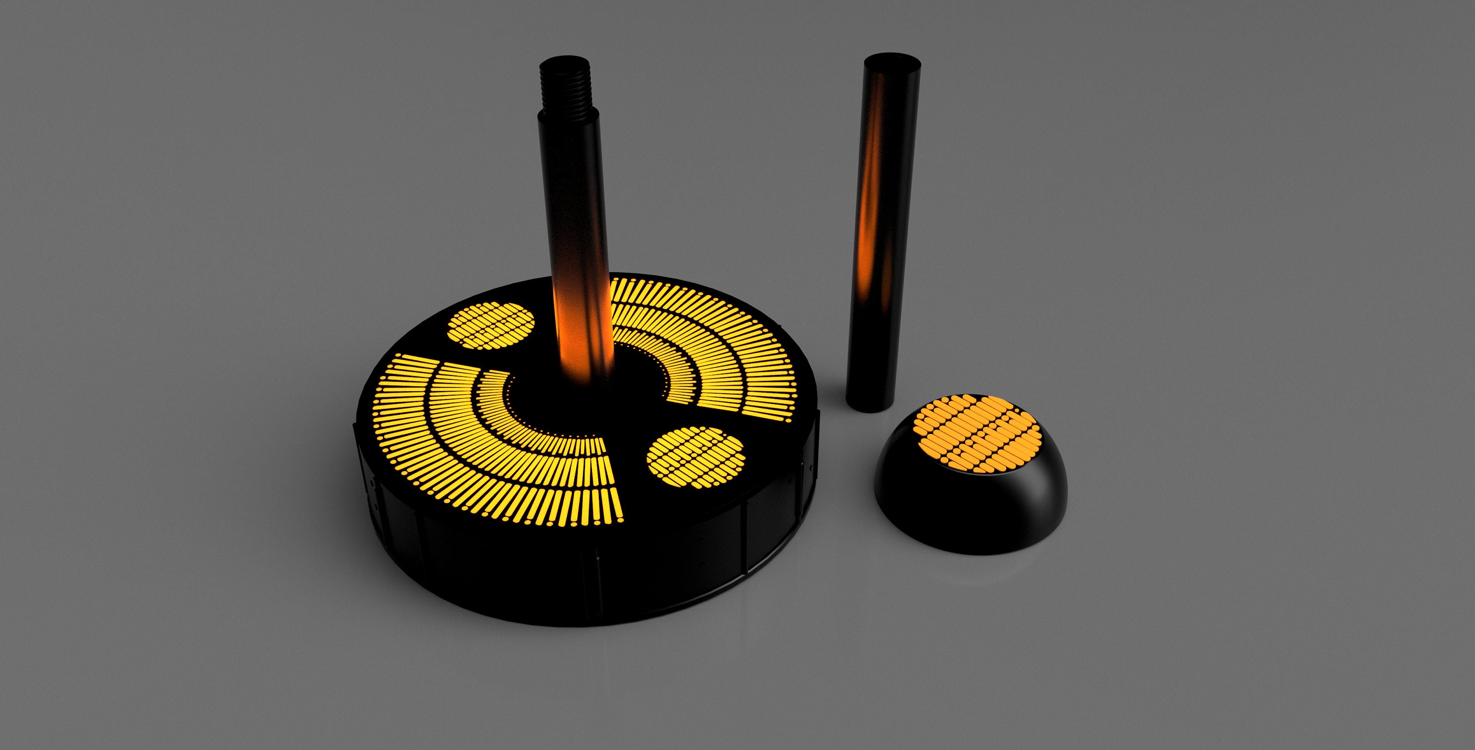 Bespin Carbon Freezing Chamber Helmet Stand Illuminated Star Wars ESB ...