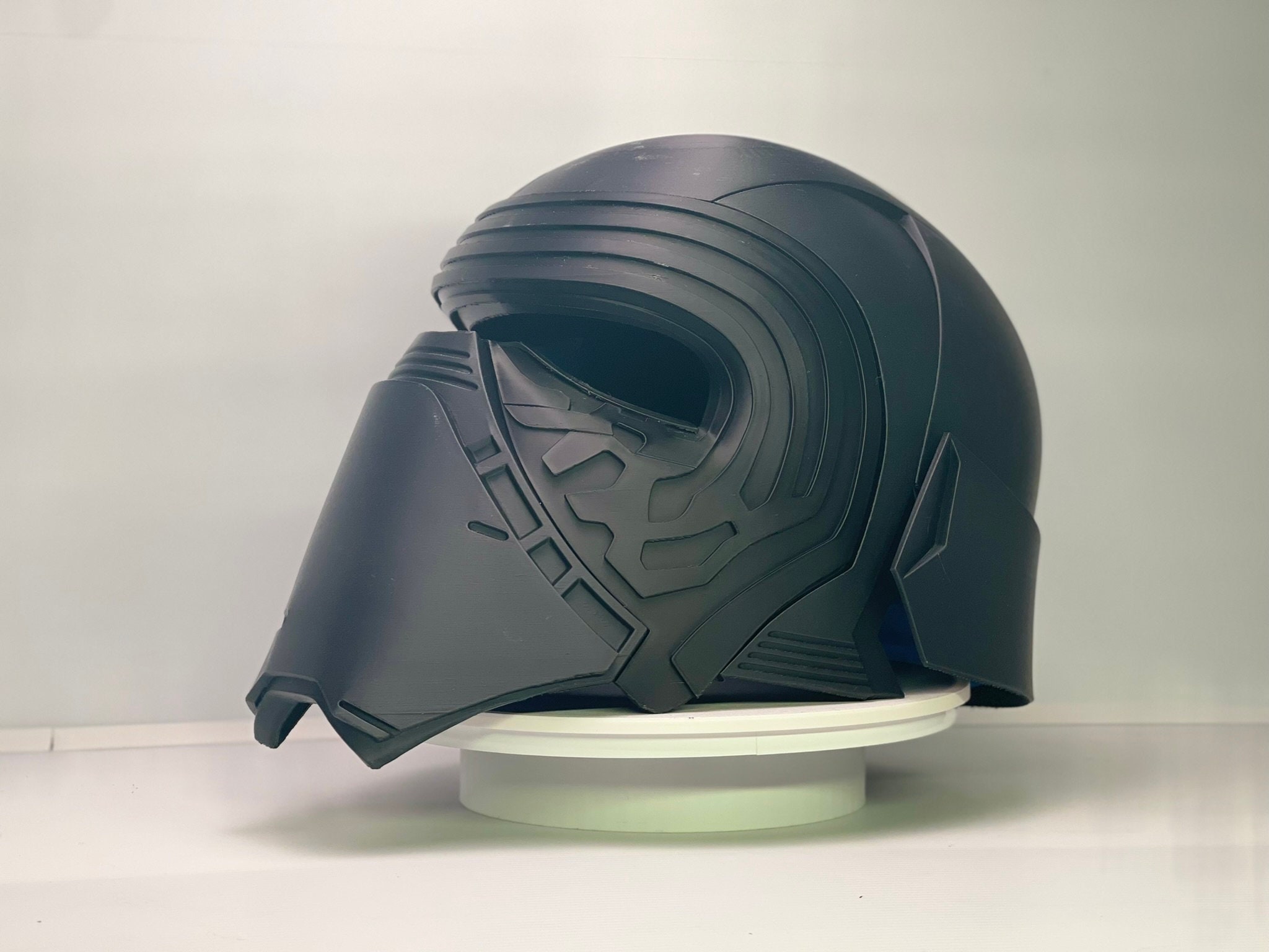 Kylo Ren DIY Hemet Kit Unfinished or Finished 3D Printed With Lens - Etsy