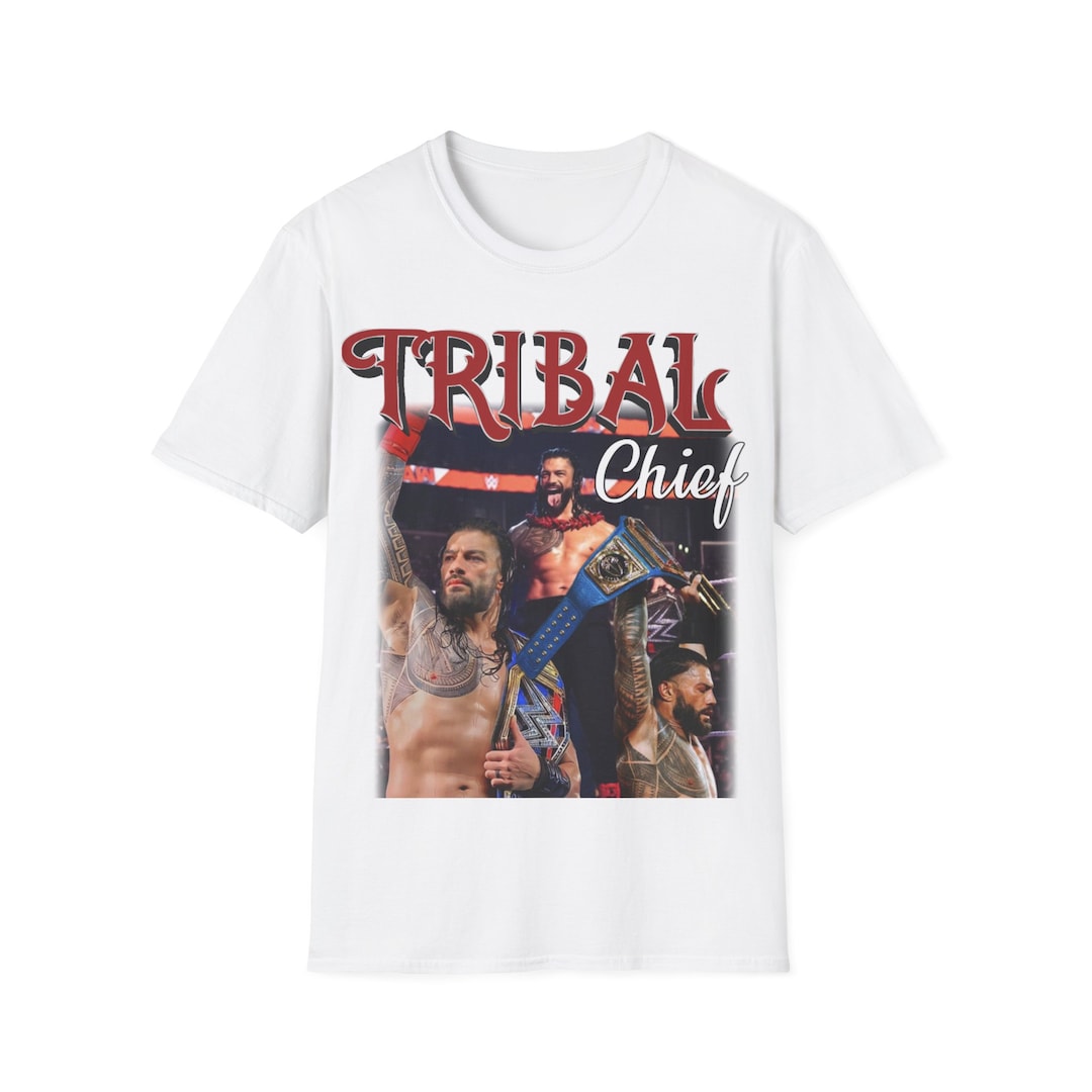 WWE Roman Reigns Tribal Chief 90's Vintage Bootleg T-shirt - Etsy