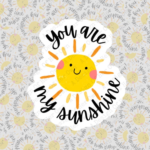 Sunshine Sticker - Etsy