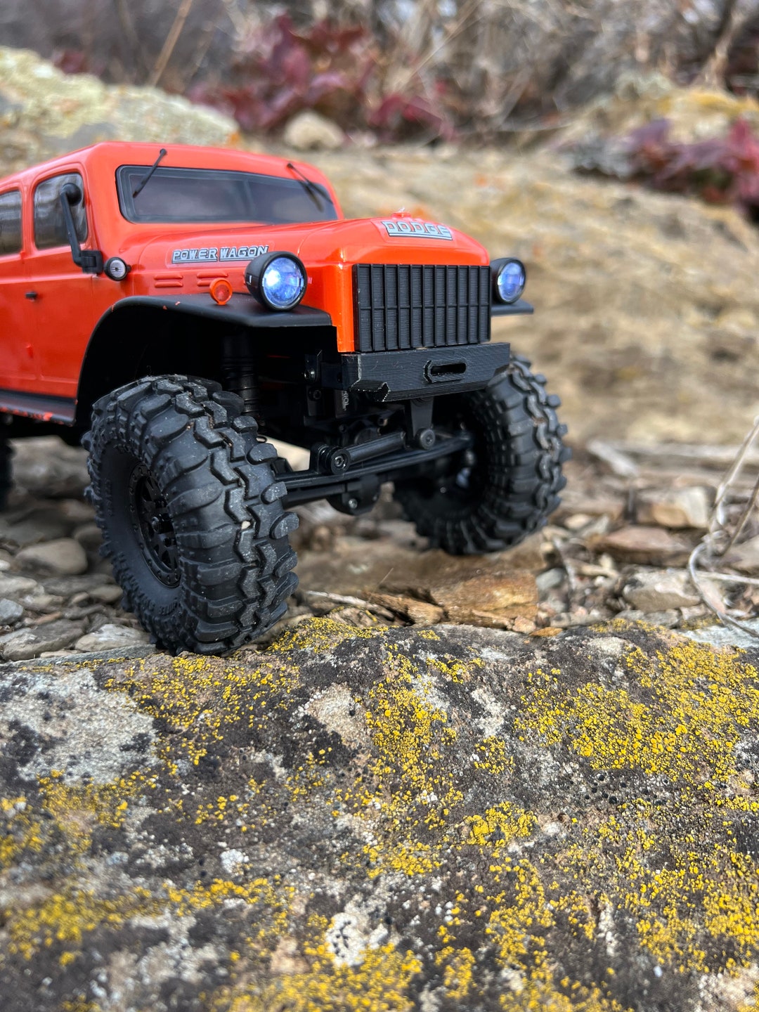 SCX24 Power Wagon High Clearance Front Bumper - Etsy
