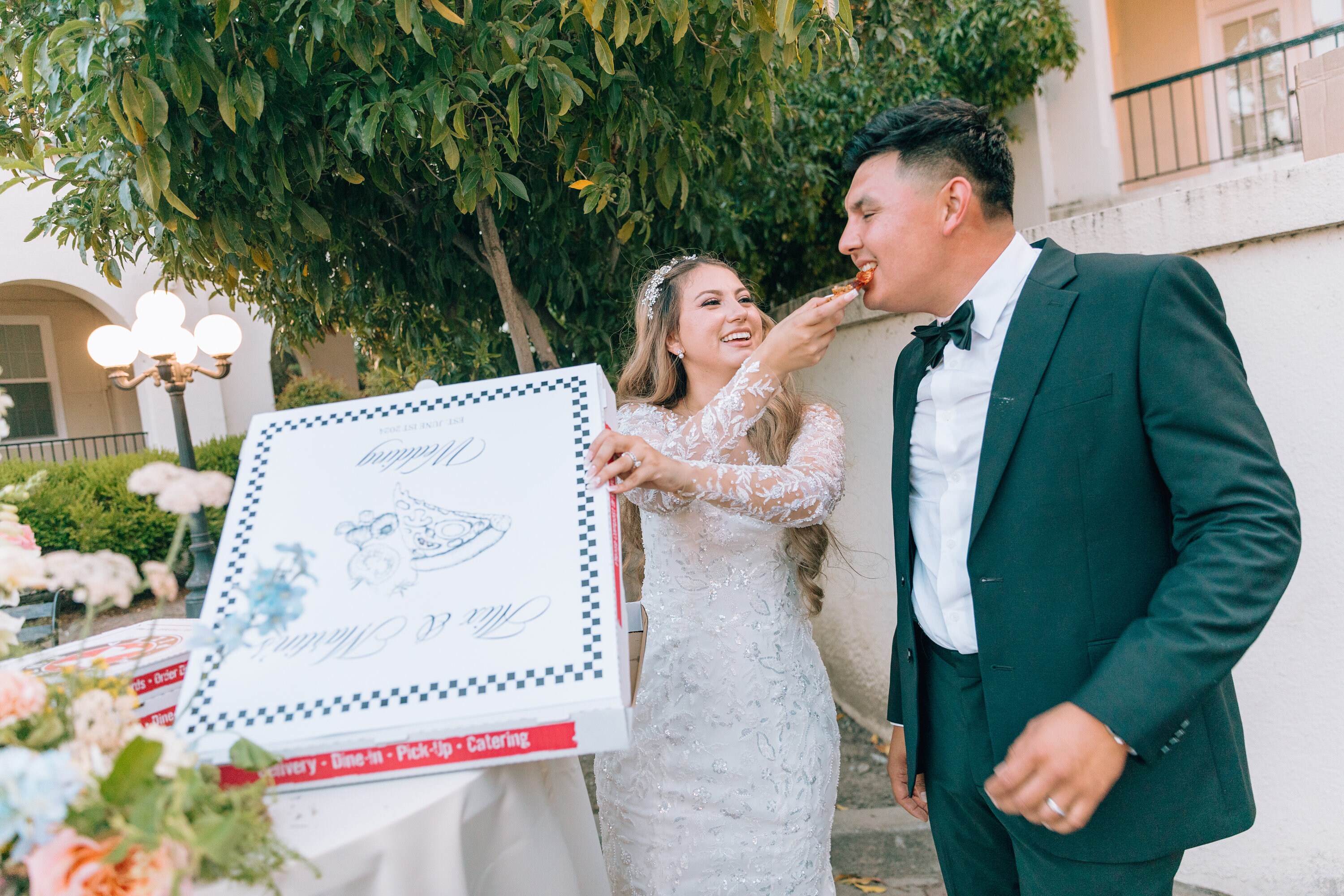 Wedding Pizza Box Topper Template | Custom Pizza Box Design Topper ...