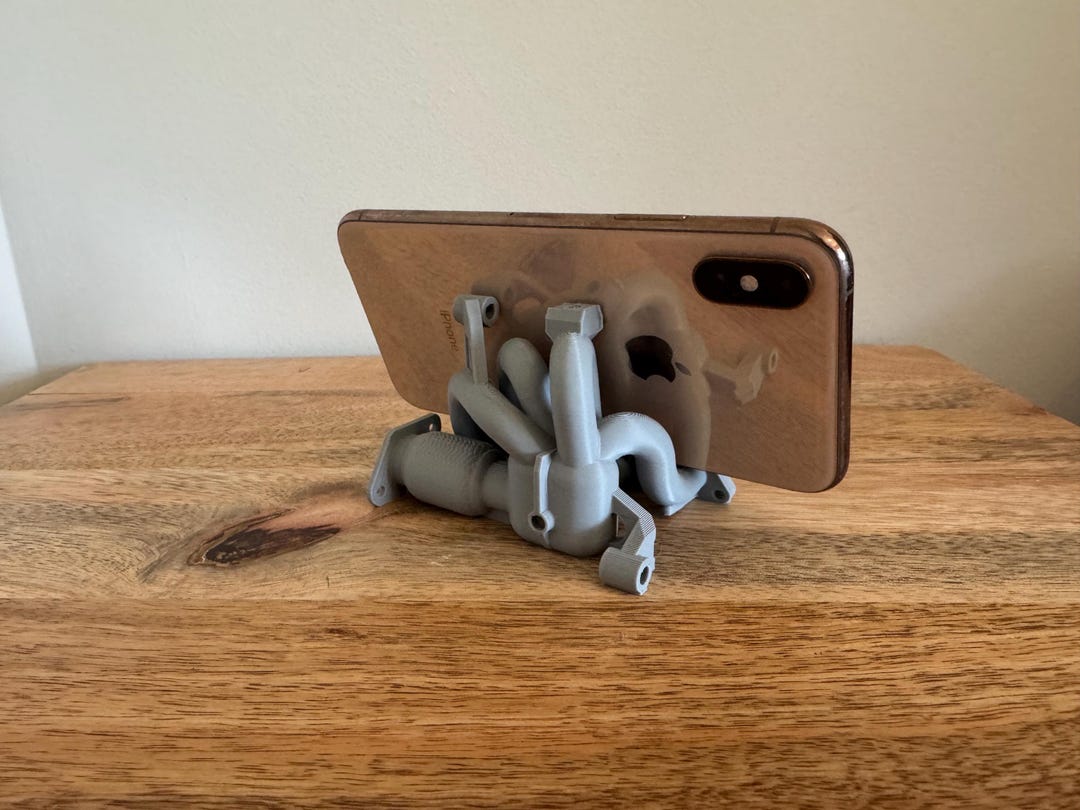 Exhaust Manifold Phone Stand Blue Collar Gift Gift for Him Construction ...