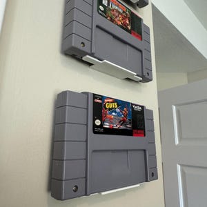 Game Wall Mounted Display 3 Pack SNES/N64 - Gamer Gift - Gift for Him ...