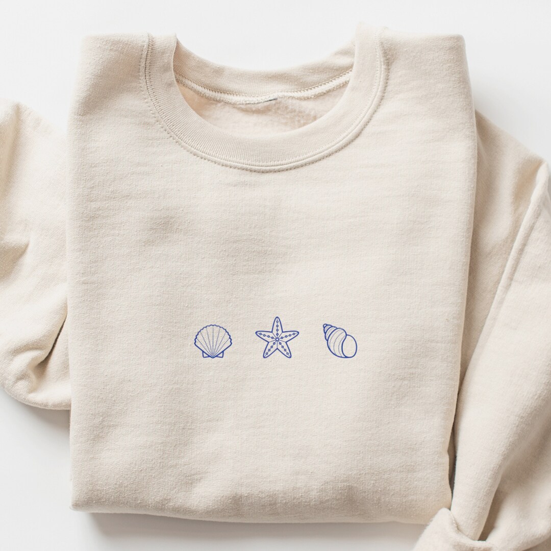 Ocean Trio Sweatshirt, Ocean Shell Shirt, Protect the Ocean, Respect ...