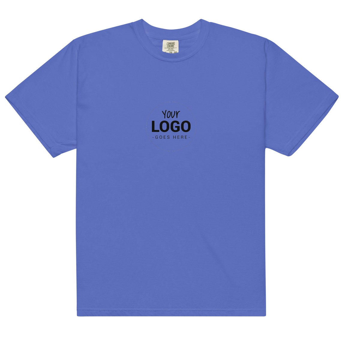 Custom Comfort Colors Logo Shirt, Personalized Comfort Colors Logo ...