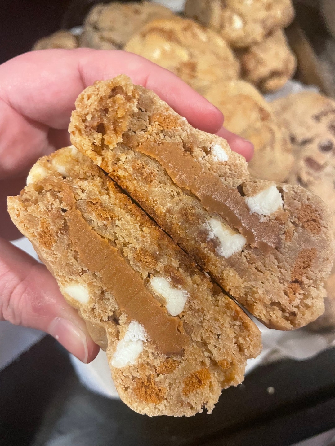 Biscoff Chunky Cookie Gourmet Homemade - Etsy