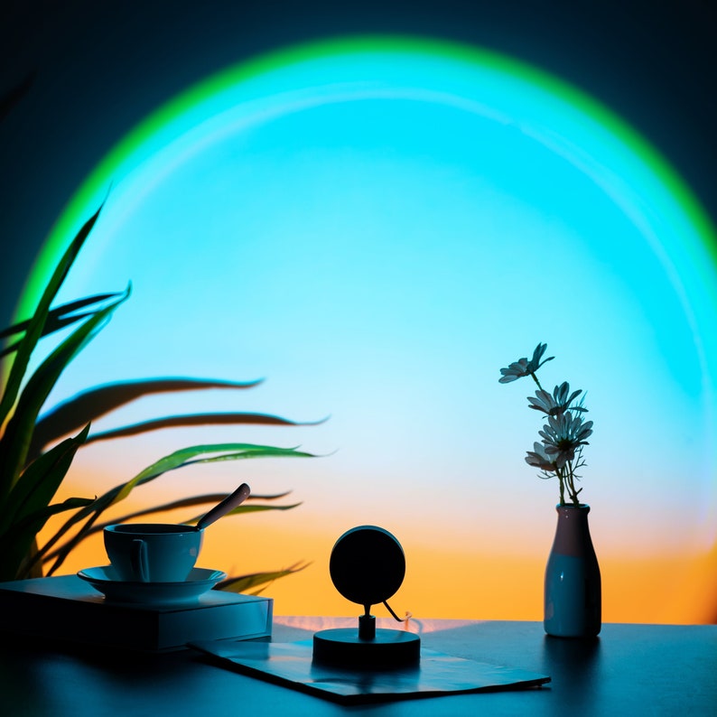 Sunset Lamp 4 Colors - Etsy