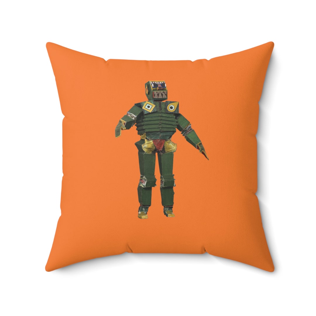 Avant-garde German Artists' 1924 Robot Dance Graphic on Throw Pillows ...