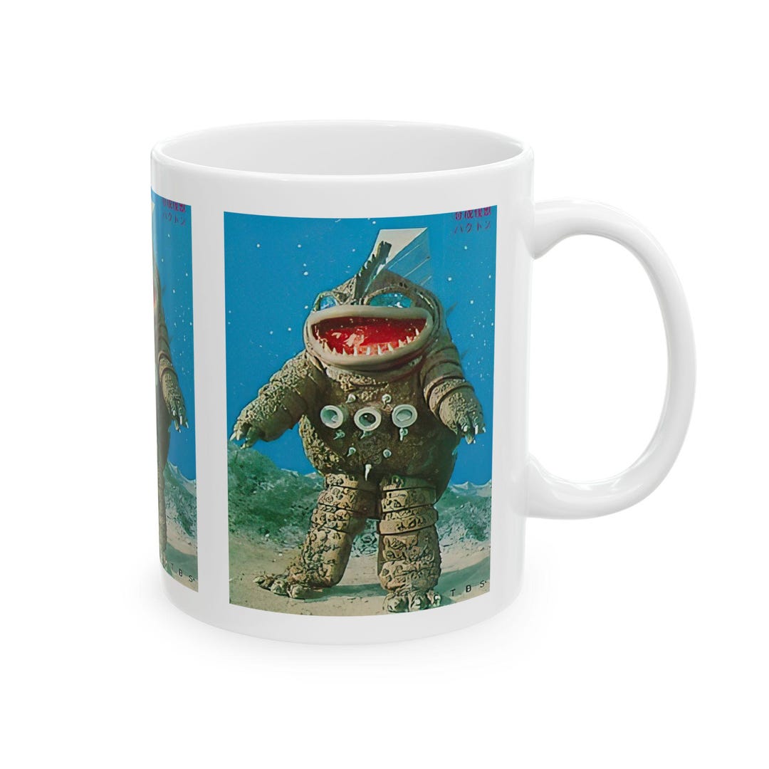 Vintage Japanese Monster Ceramic Mug: Sci-fi Fantasy - Etsy