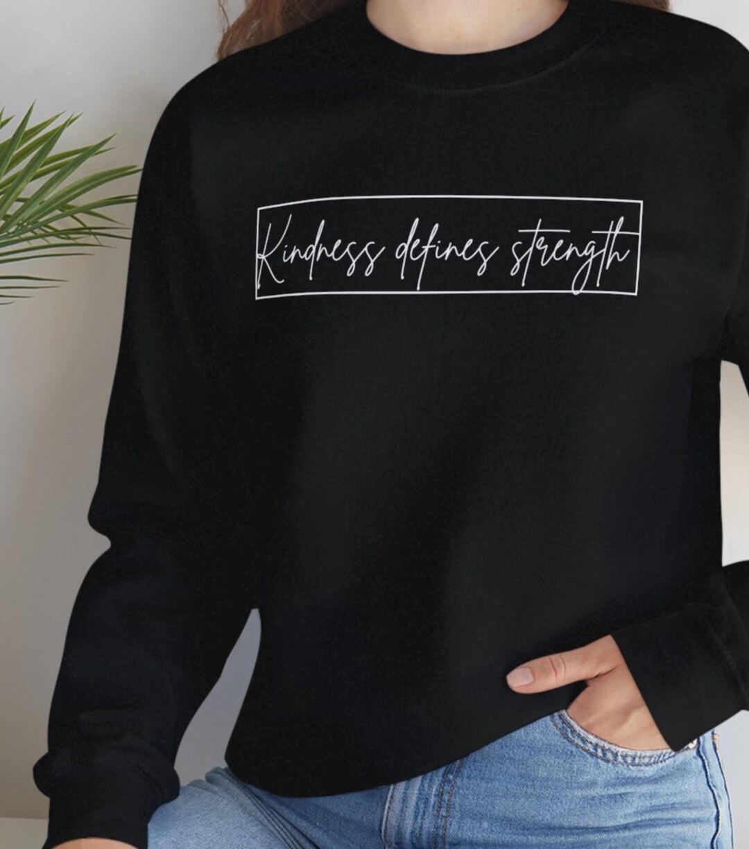 Motivational Kindness Heavy Blend™ Crewneck Sweatshirt, Positive ...