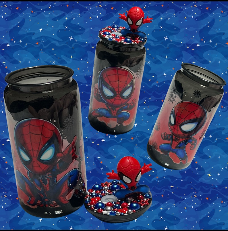 Spider Man 16 Oz Acrylic Cup - Etsy