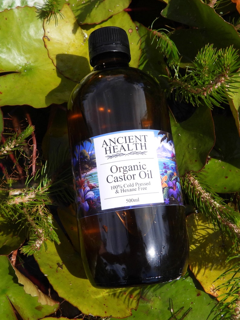 Organic, Cold Pressed & Hexane Free Castor Oil - Etsy