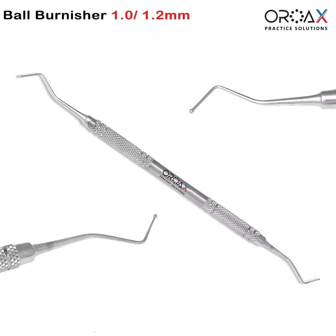 Ball Burnisher 1.0mm & 1.2mm Precision Dental Tool for Polishing ...