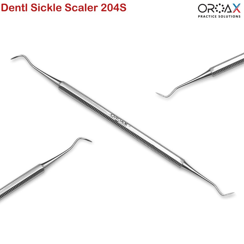 Dental Sickle Scaler 204S Supra-gingival Calculus Remover Periodontal ...
