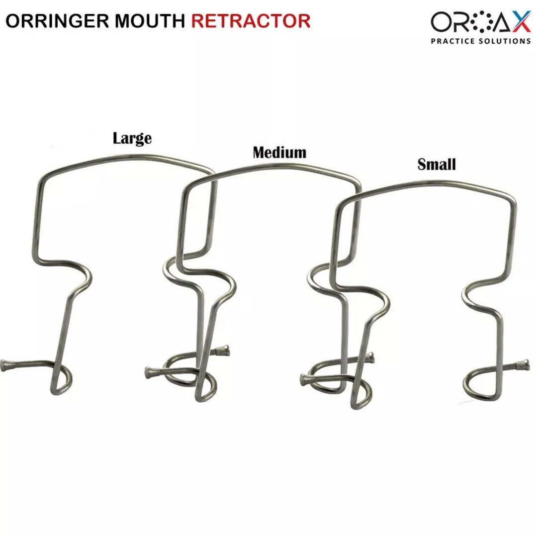 Orringer Self Retaining Lip & Cheek Mouth Opener Retractors ...