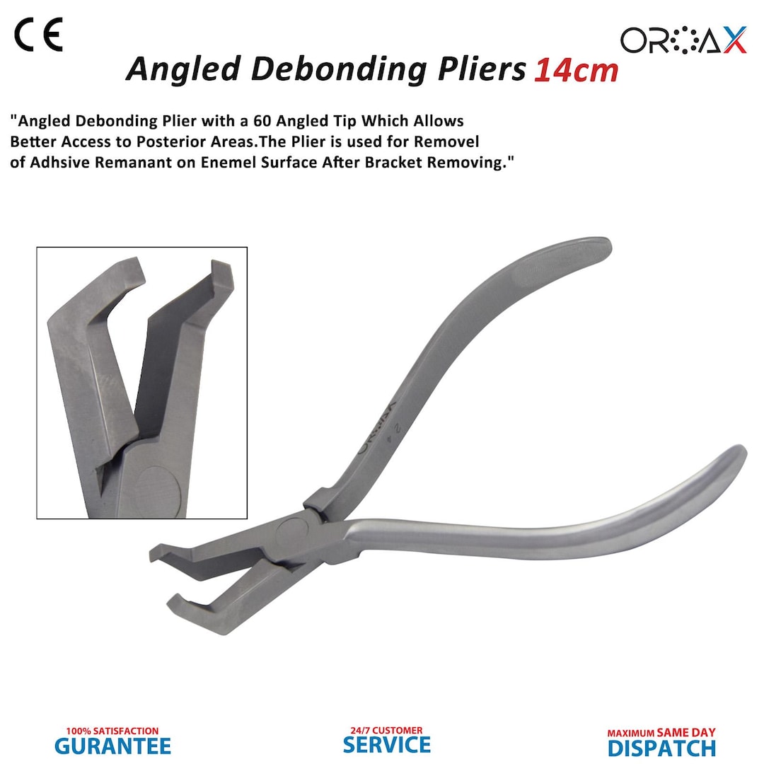 Orthodontic Angled Plier, Debonding Bracket Remover, Dental Adhesive ...