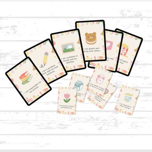 40 Affirmations for Kindergarten Children, Instant Download, Printable ...