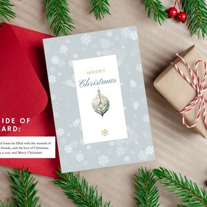 Printable Christmas Cards With Bonus Matching Envelopes - Etsy