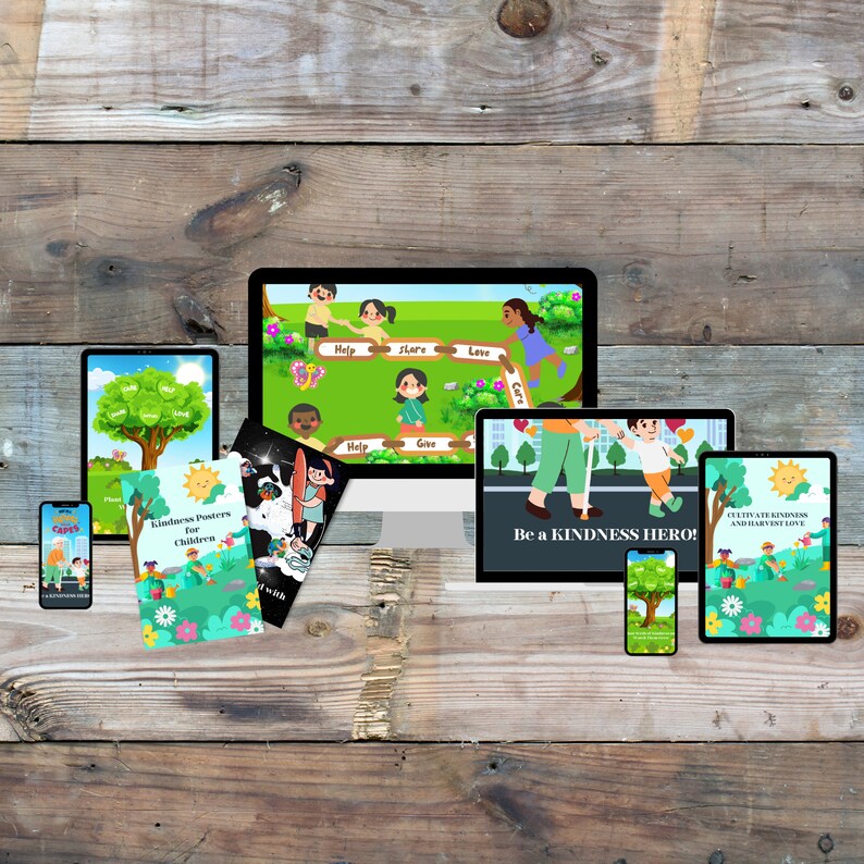 Kindness Posters for Children. Instant Download, Printable! - Etsy