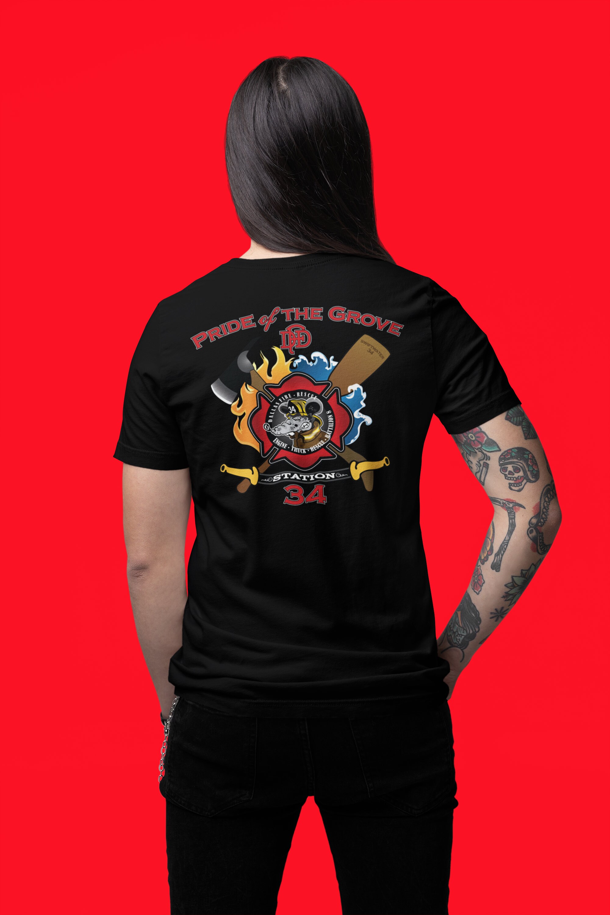 Dallas Fire Rescue, Fire Department, Firefighter T Shirt, Fire Emblem ...