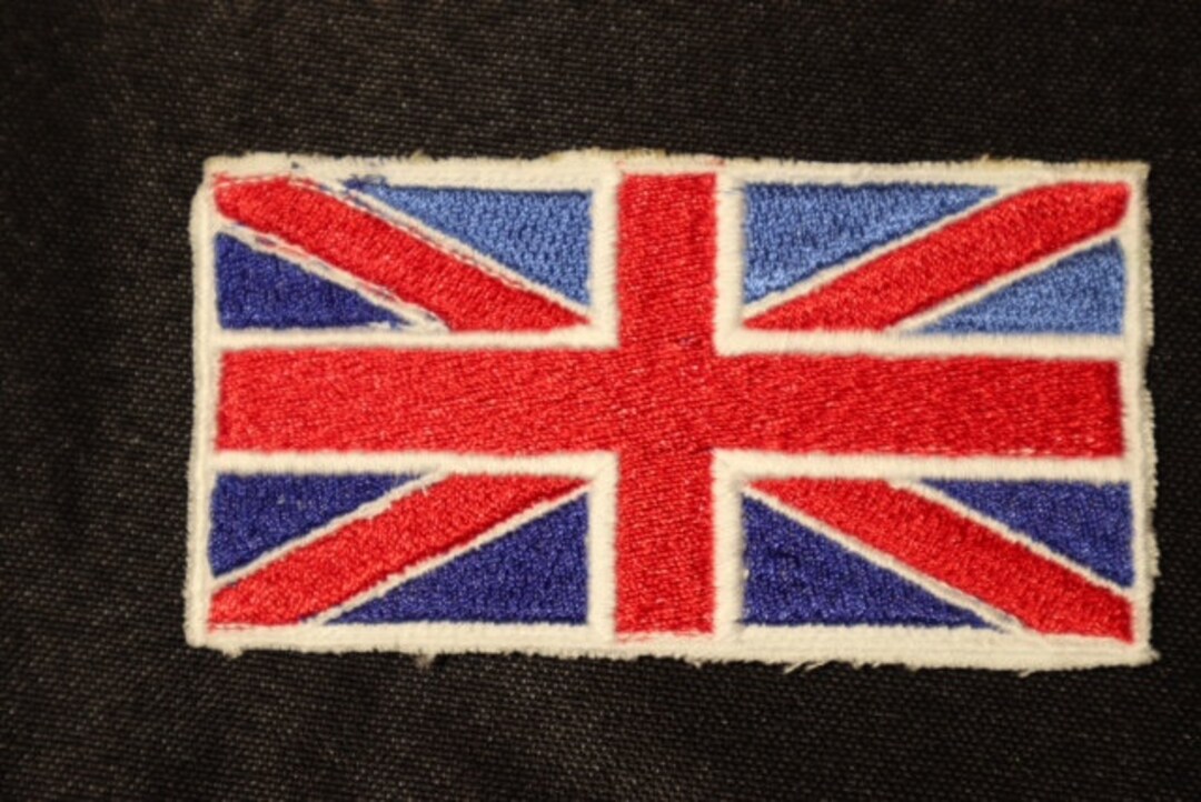 Patch ,british Flag,, Iron on Patch,, Embroidery Patch Sew-on Sign 2 X3 ...