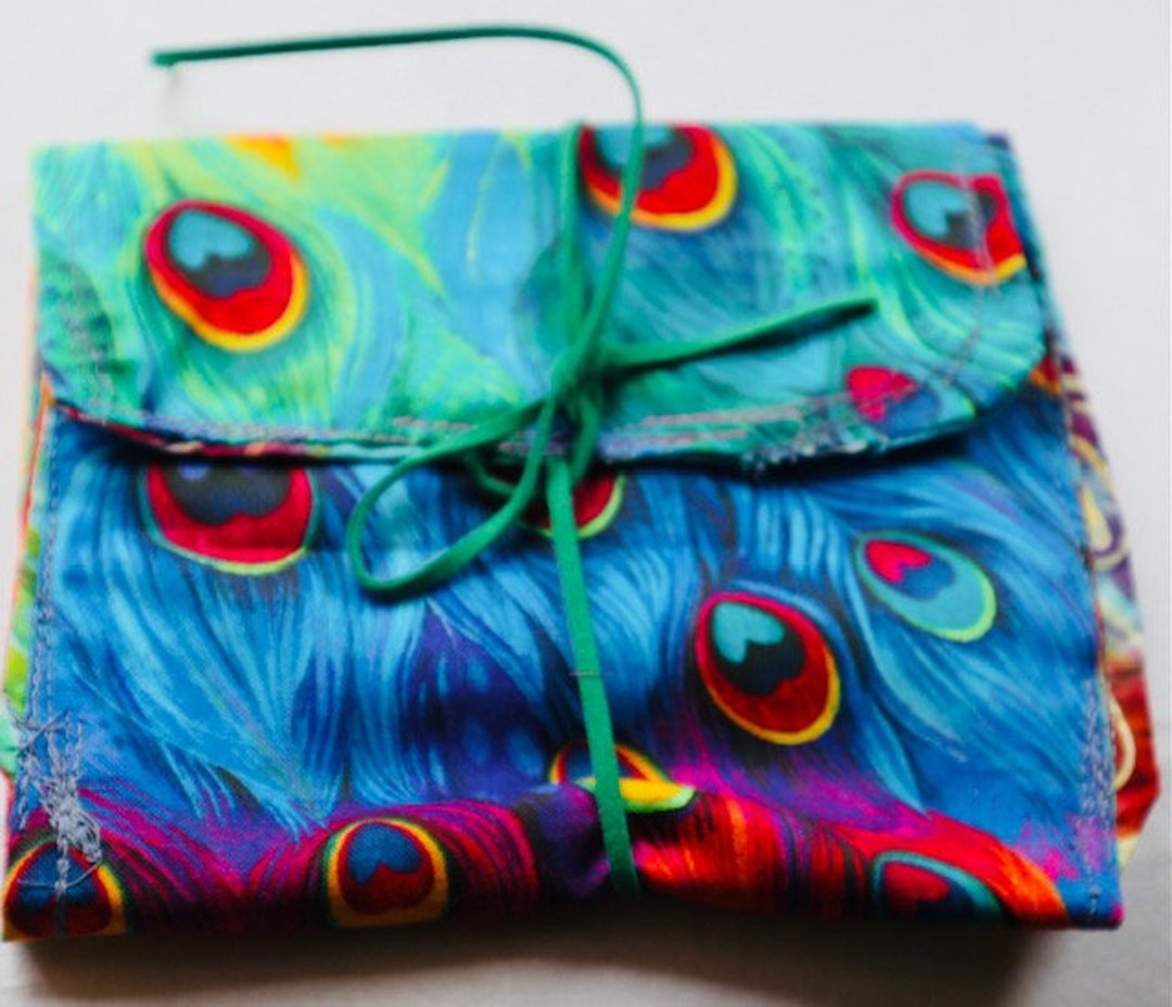 Tarot Bag 6"x 14" Double Peacock Patterns" Tarot Wrap Bags, Cotton ...