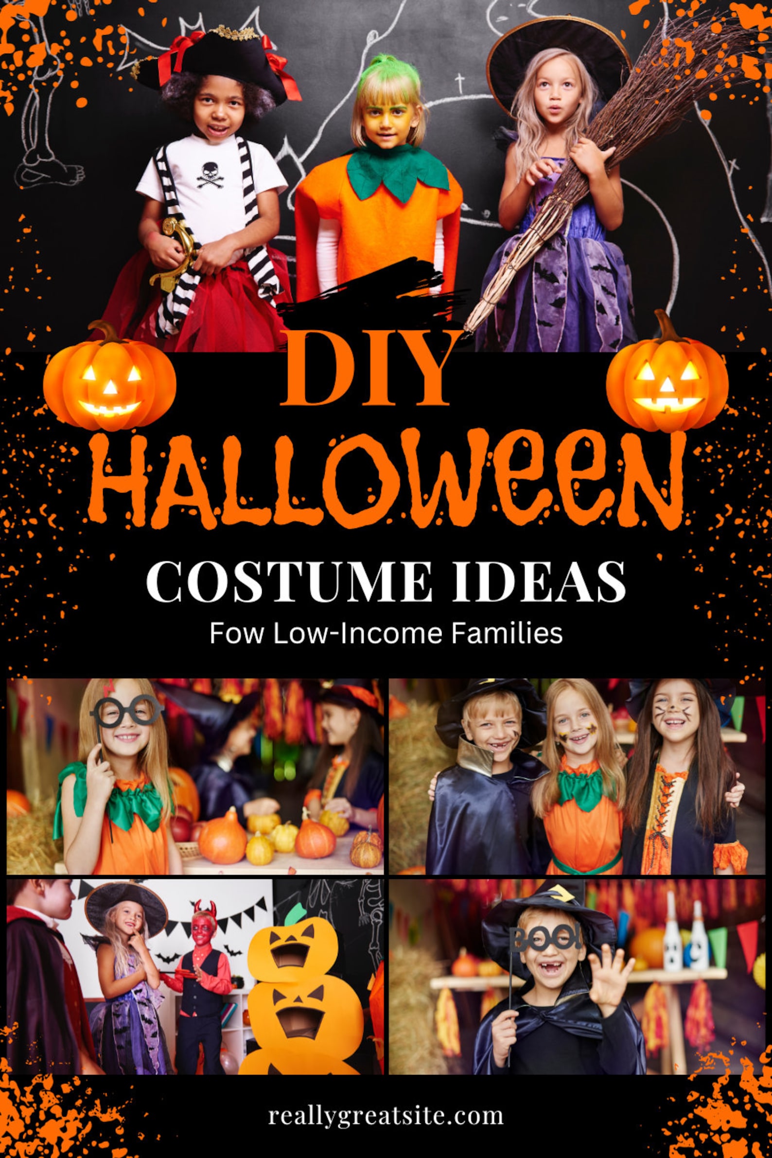 DIY Halloween Costume Ideas for Kids for Low-income Families - Etsy