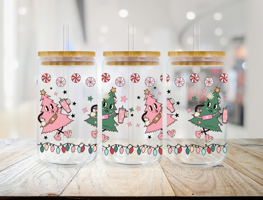 16oz Boujee Christmas Tree Libbey Wrap PNG DIGITAL DOWNLOAD - Etsy