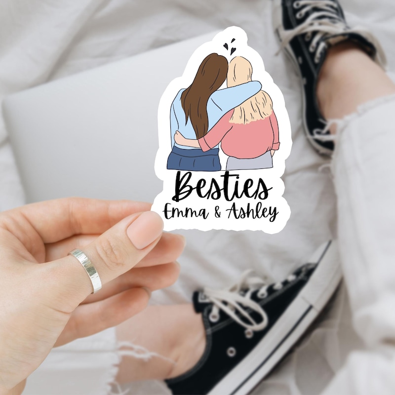 Best Friend Sticker - Etsy