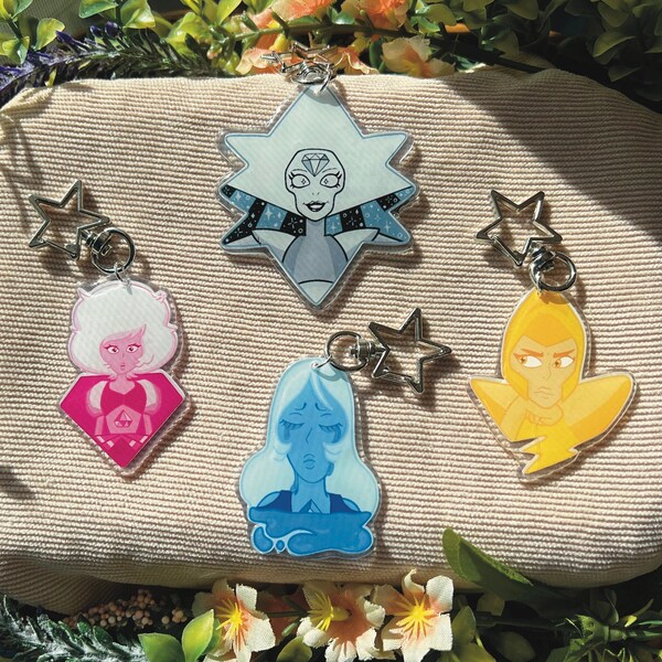 Steven Universe Keychain - Etsy