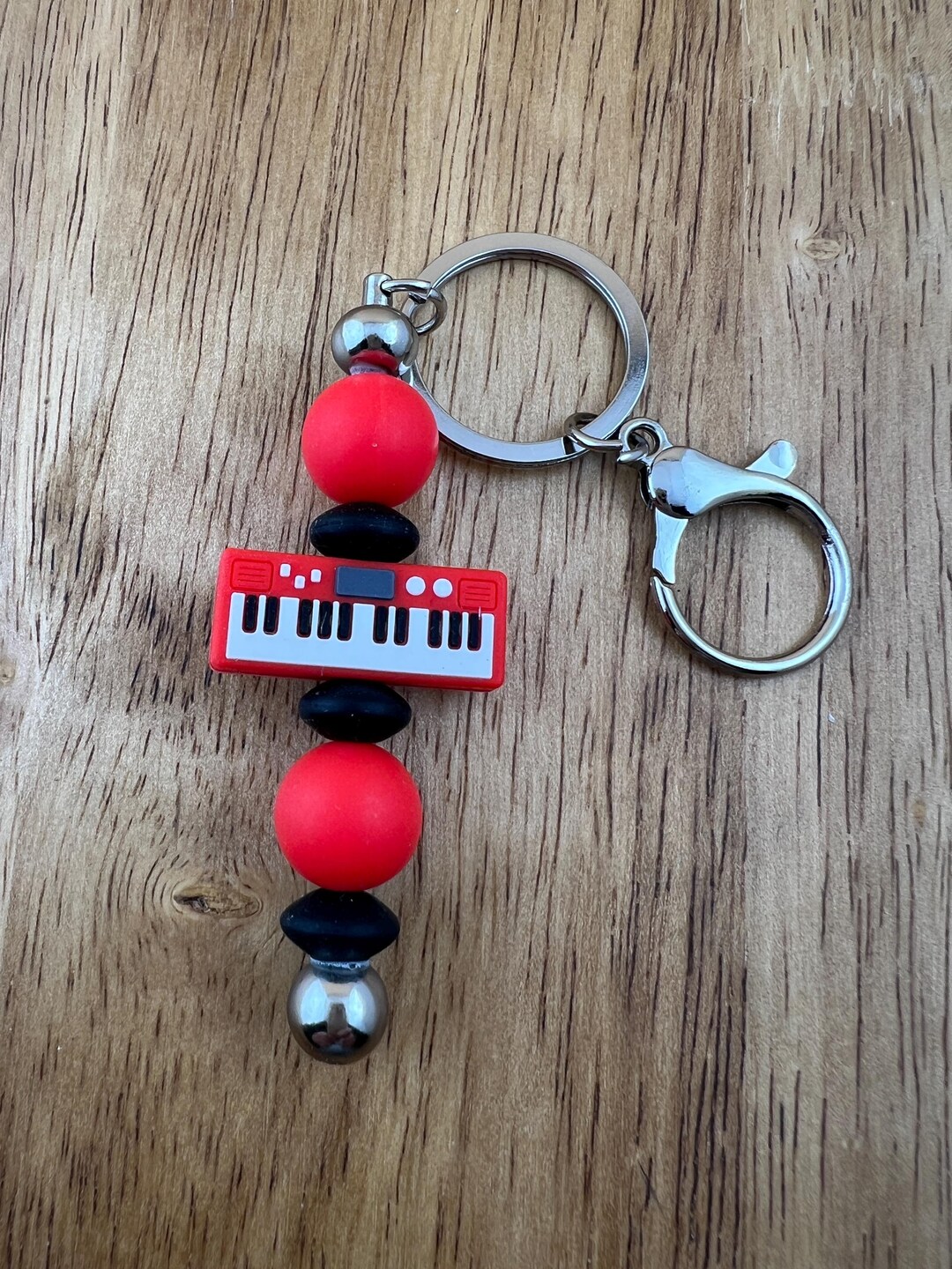 Music Keyboard Key Chain, Backpack or Purse Decoration, Zipper Pull - Etsy