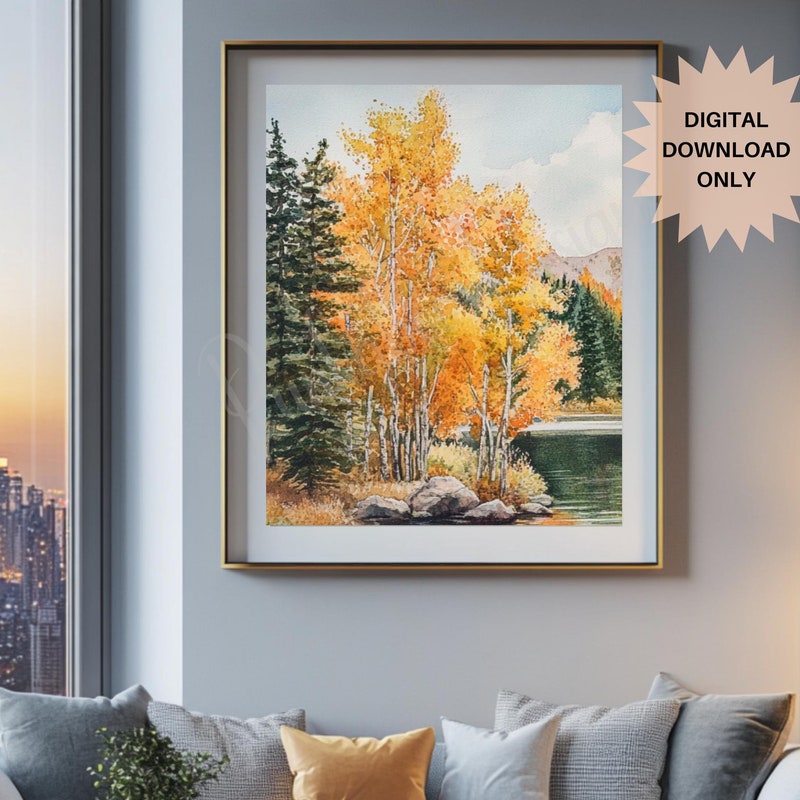 Fall Tree Art - Etsy