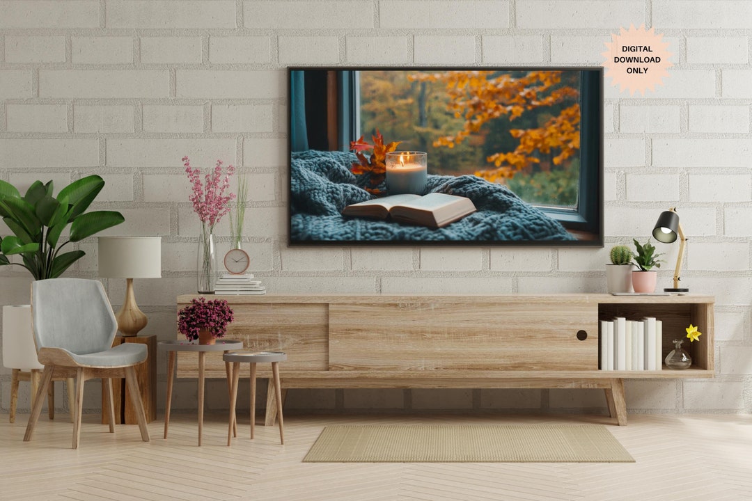 Fall Window Landscape Frame TV | Autumn Scene Landscape Frame TV | Fall ...