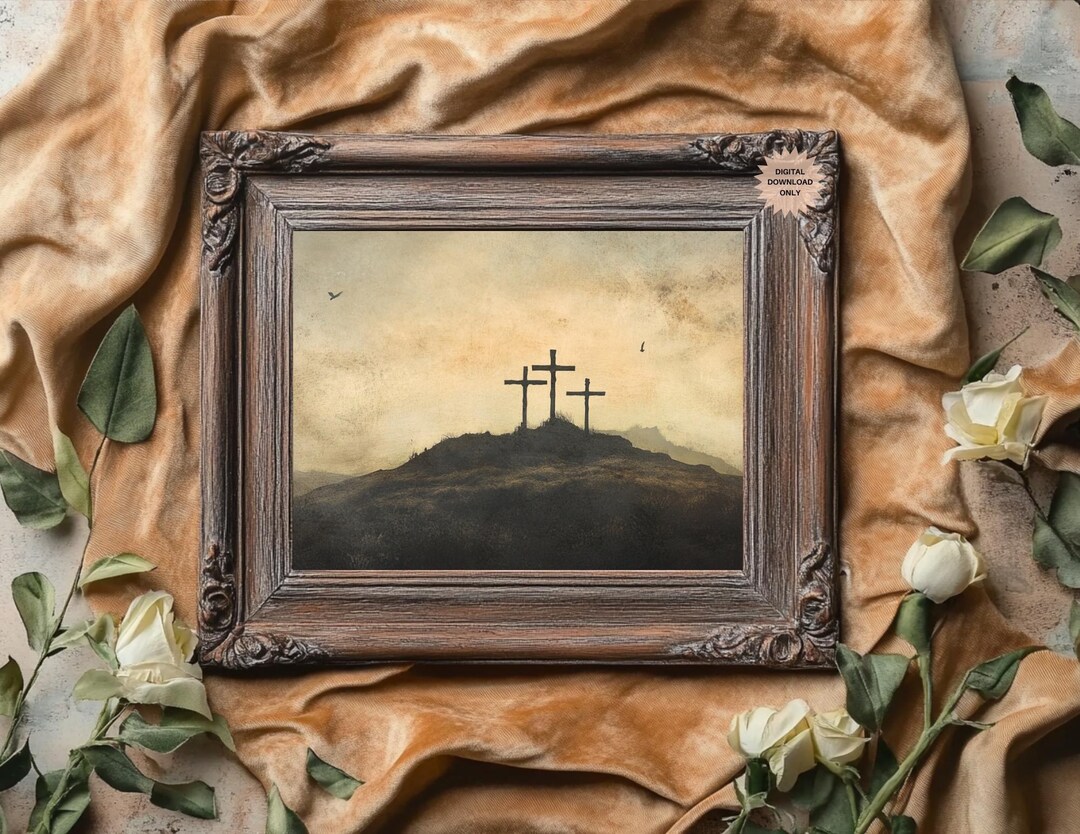 He is Risen Wall Art | Religious Easter | Christian Easter Art | Three ...