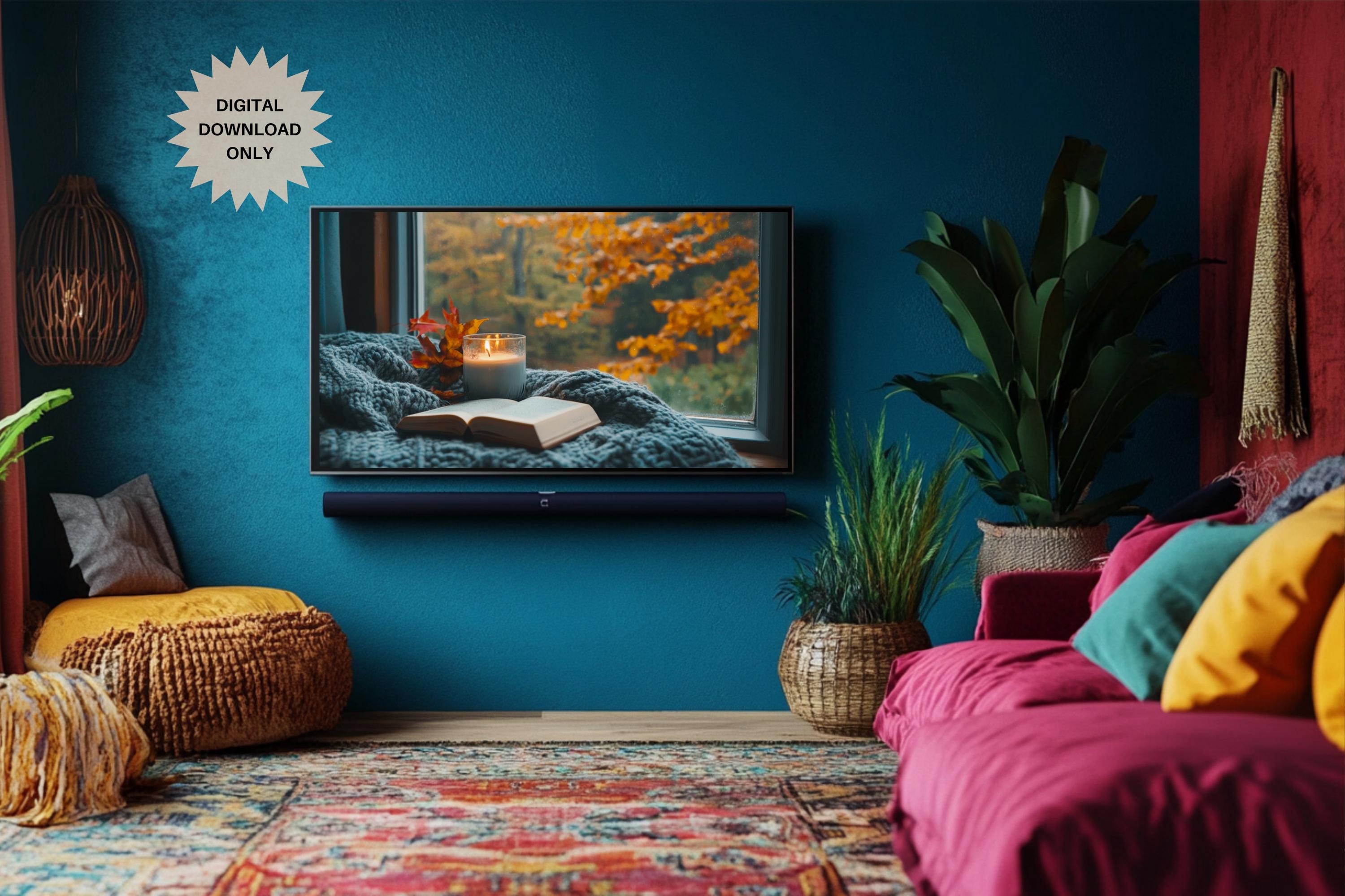 Fall Window Landscape Frame TV | Autumn Scene Landscape Frame TV | Fall ...