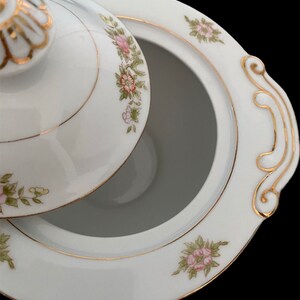 Covered Sugar Bowl Floral China Occupied Japan Bouquet of Flowers - Etsy