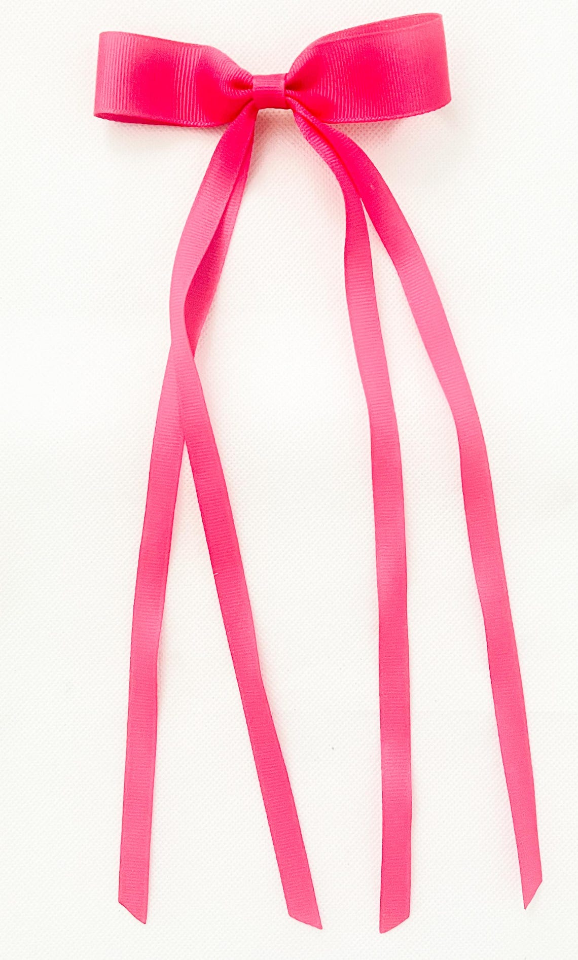 Ribbon Bow Hair Clip, Hair Bow Clip, Long Tail Hair Bow, Hair ...