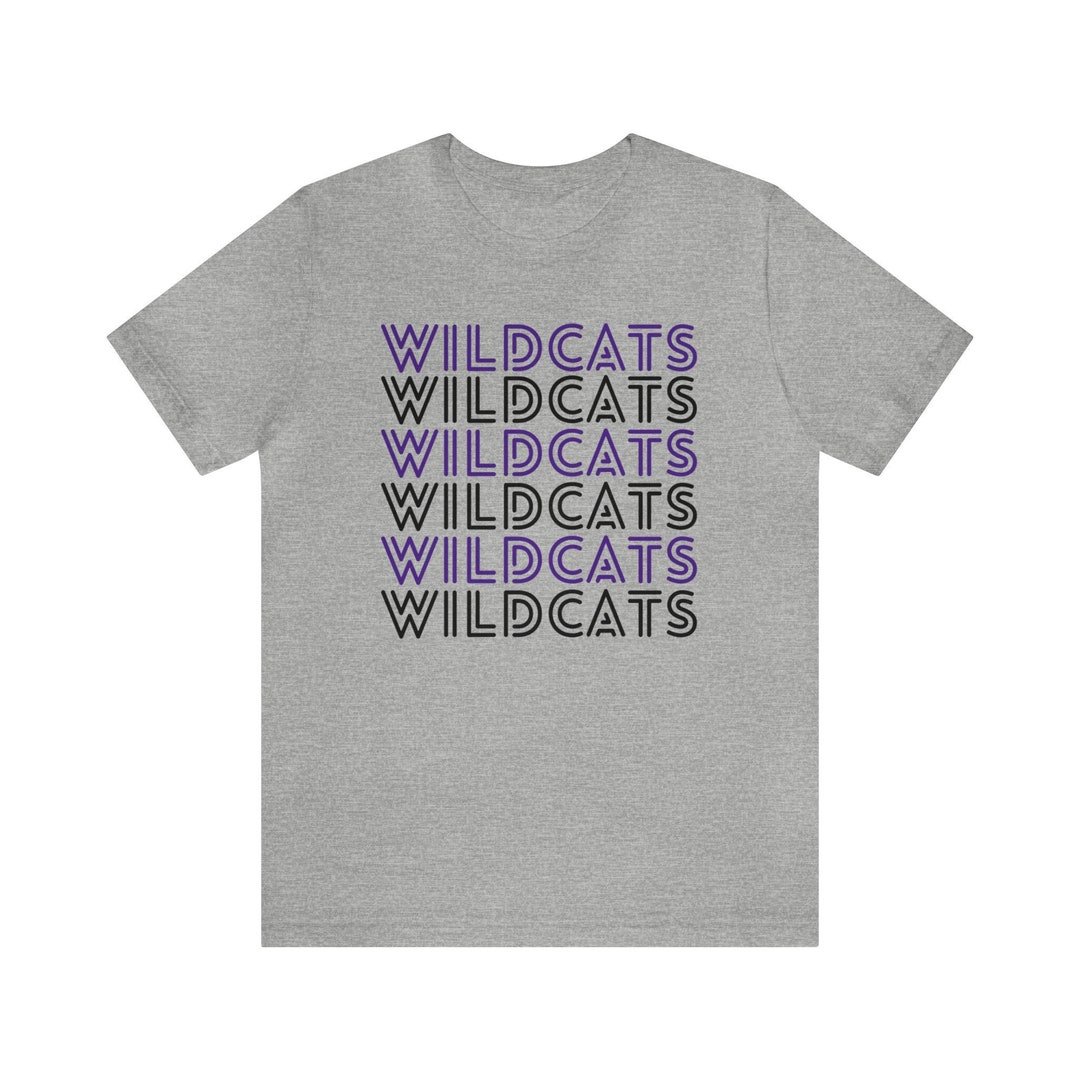 Wildcats Bella and Canvas T-shirt - Etsy