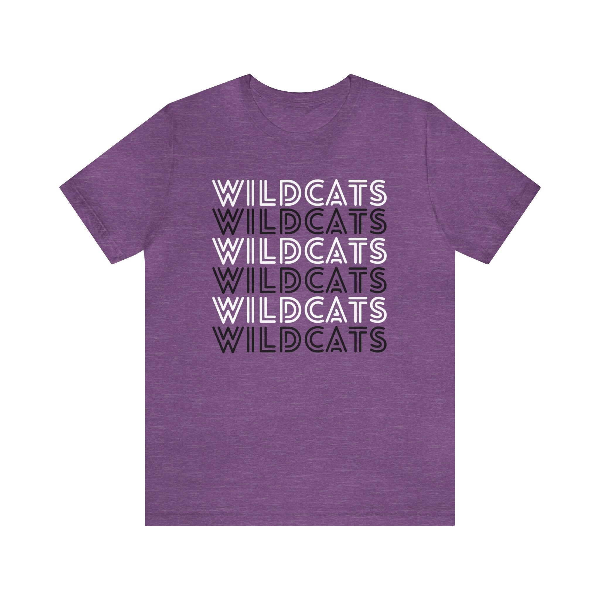Wildcats Bella and Canvas T-shirt - Etsy