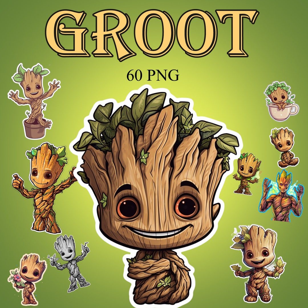 Groot PNG Groot Clipart Groot Tshirt Groot Art Groot Print Groot ...