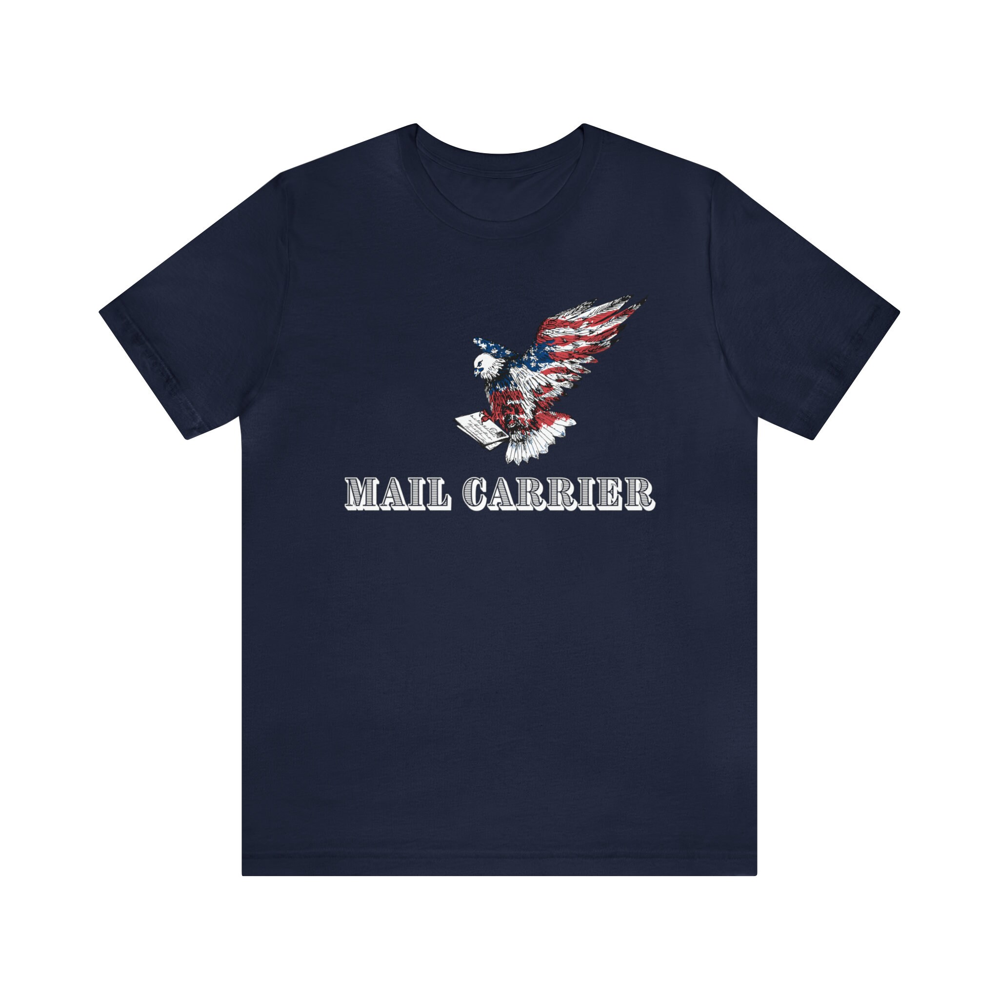 Patriotic Eagle Mail Carrier T-shirt Postal Worker Art T-shirt - Etsy