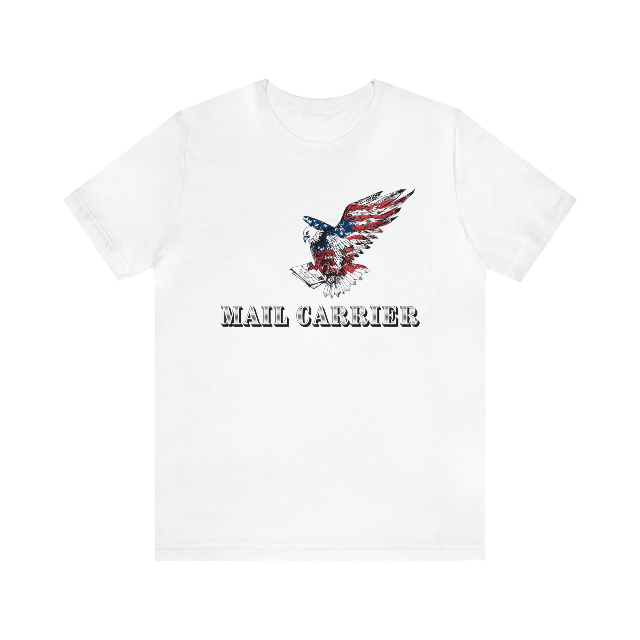 Patriotic Eagle Mail Carrier T-shirt Postal Worker Art T-shirt - Etsy