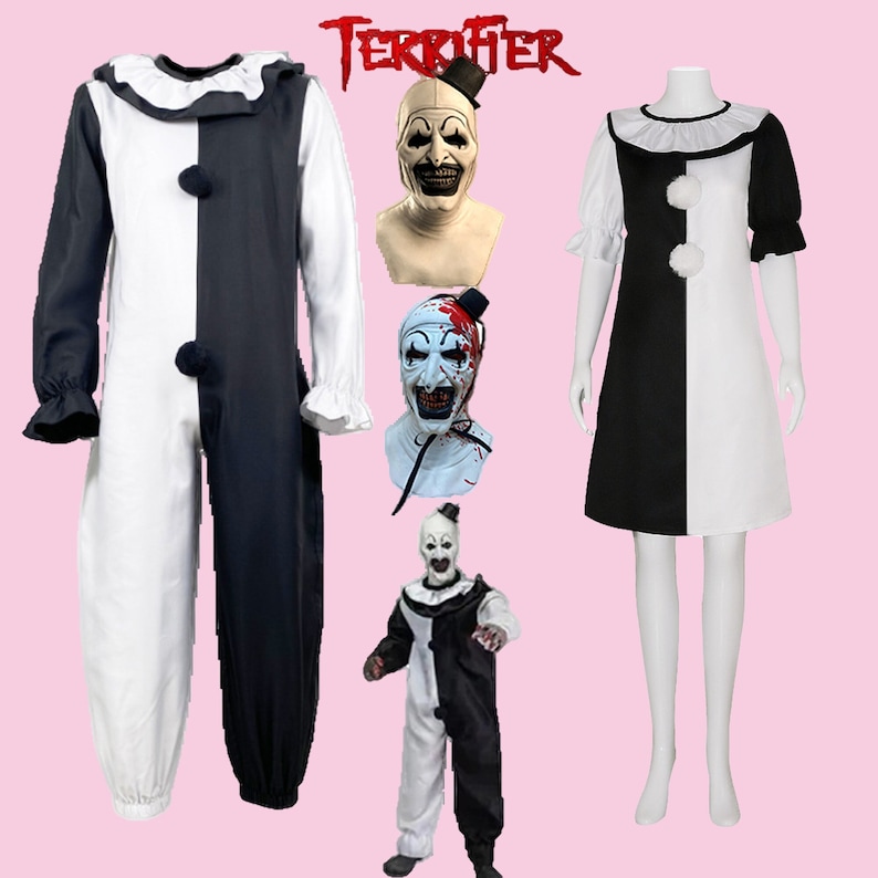Terrifier Art the Clown Cosplay Costumes Terrifier Art the - Etsy Ireland