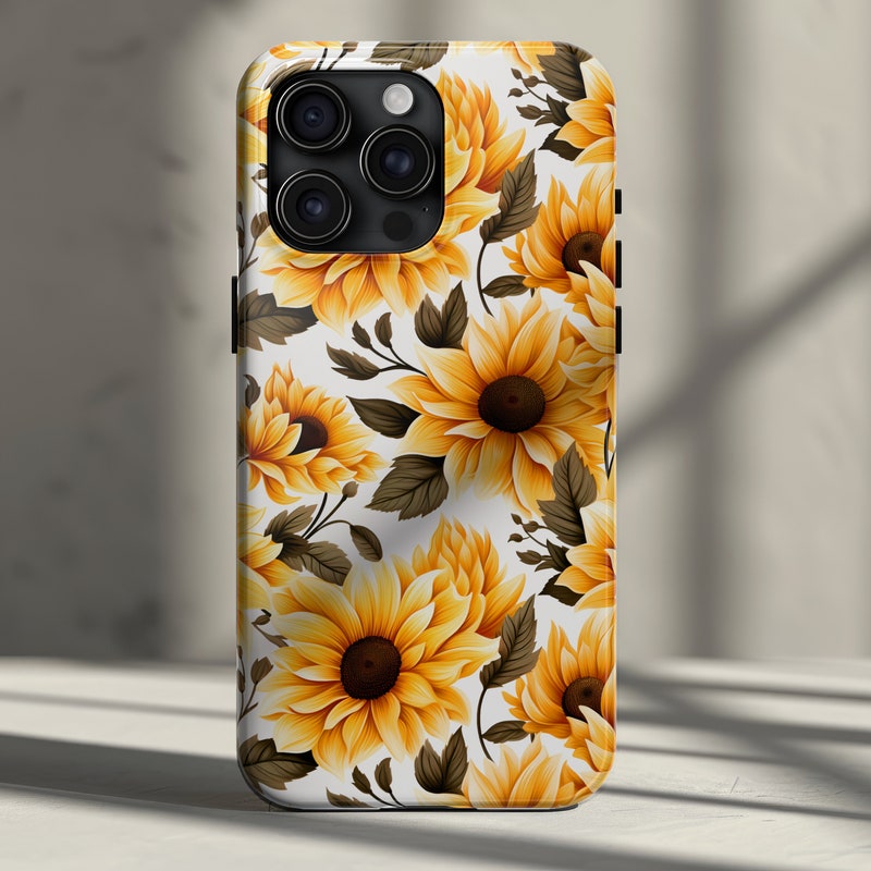 Sunflower Phone Case - Etsy
