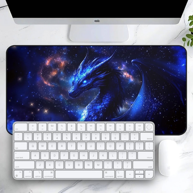 Extra Large Dragon Mouse Pad - Etsy