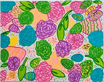 Printable Vintage Bunny, Flower Garden Rabbit, Digital Art to Download ...